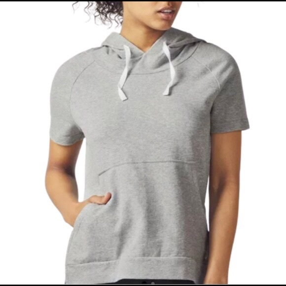 Fabletics | Tops | Fabletics Short Sleeve Hoodie | Poshmark